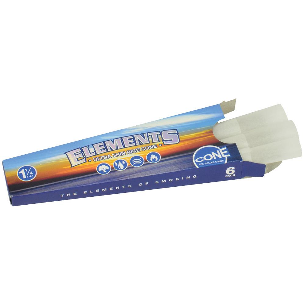 Elements Ultra Thin Rice Cones – vapor.com