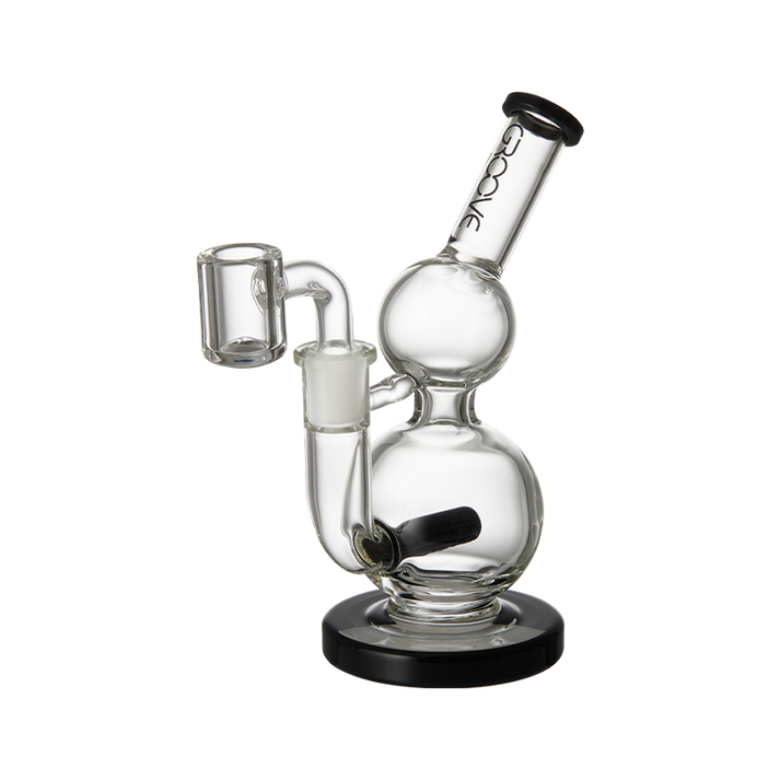Groove Mini Round Glass Rig – vapor.com