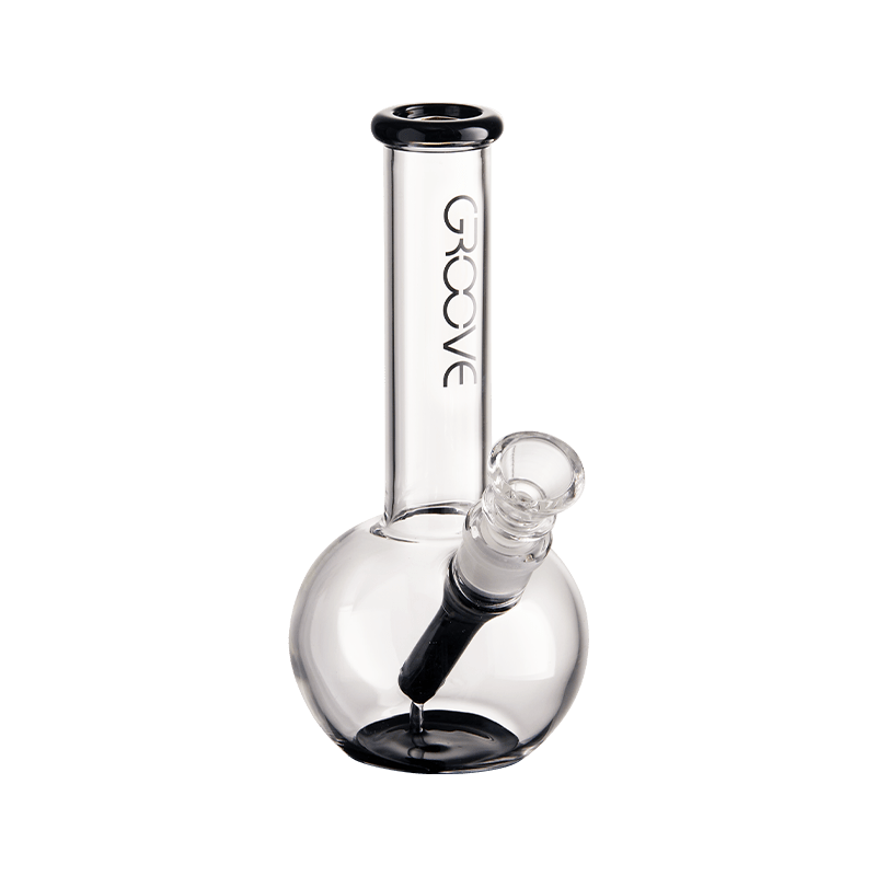 Groove Round Water Pipe 7 inches – vapor.com