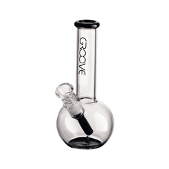 Groove Round Water Pipe 7 inches – vapor.com